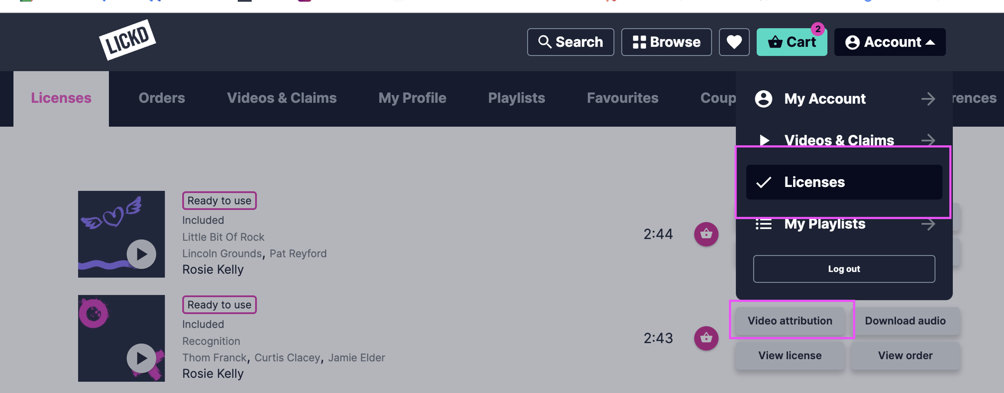 How to use your Lickd License Correctly